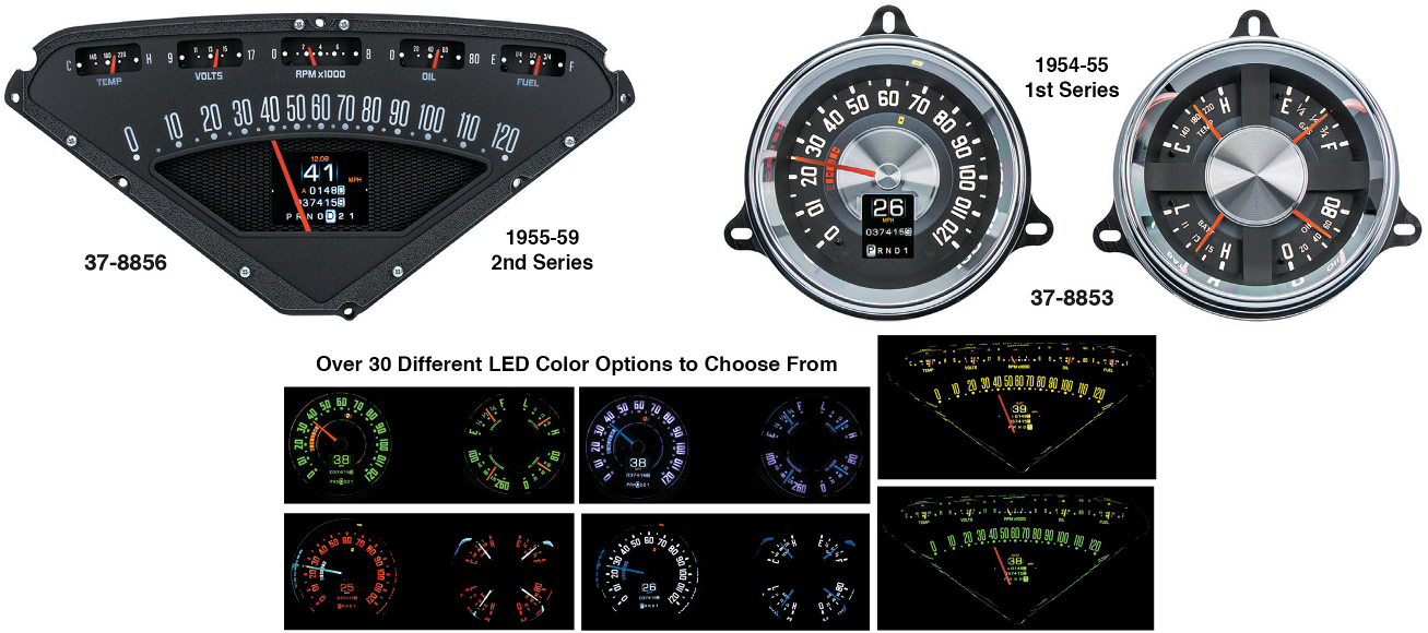 Dakota Digital RTX Gauge Clusters - LMC Truck