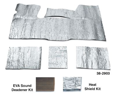 EVA Sound Deadener & Heat Shield Kits for 1967-72 Chevy & GMC Trucks ...