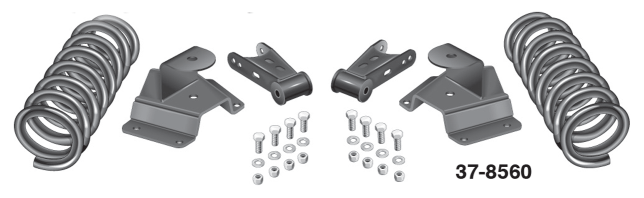 Coil Spring Lowering Kit - LMC Truck