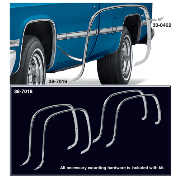 1981-87 Wheel Arch Molding Kit - LMC Truck