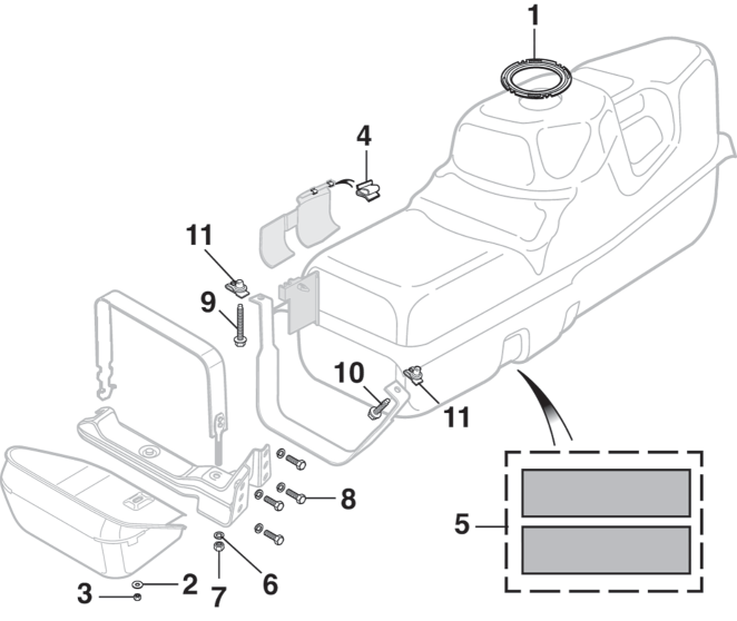 2001-04 Chevy S10 & GMC Sonoma Gas Tank Components | Fuel System Parts ...