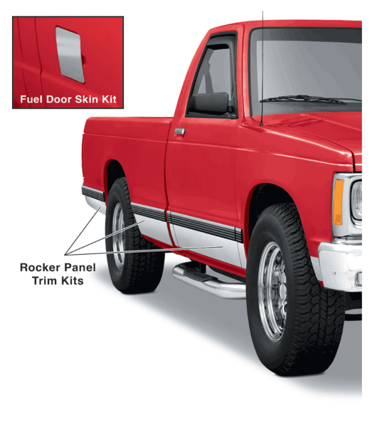 Custom Flexible Chrome Trim ... Design it – Cut it – Install it - LMC Truck