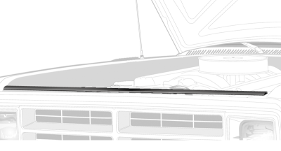 Hood to Radiator Seal - LMC Truck
