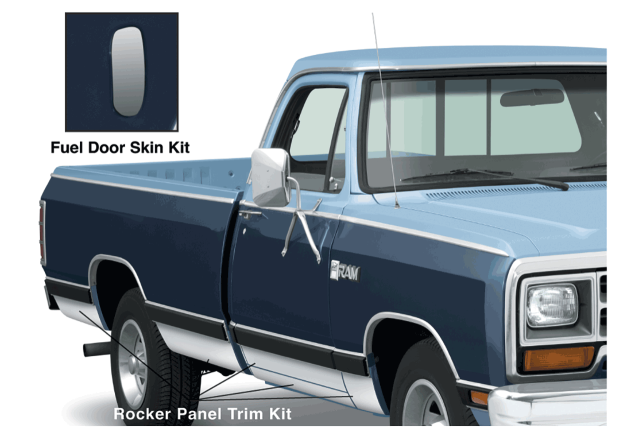 Custom Flexible Chrome Trim ... Design it – Cut it – Install it - LMC Truck