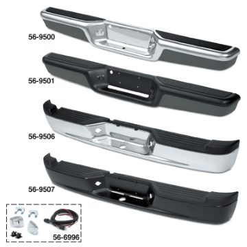 Rear Step Bumper Components - LMC Truck
