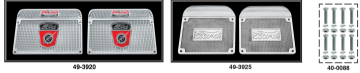 Flareside Aluminum Step Plate Set - LMC Truck
