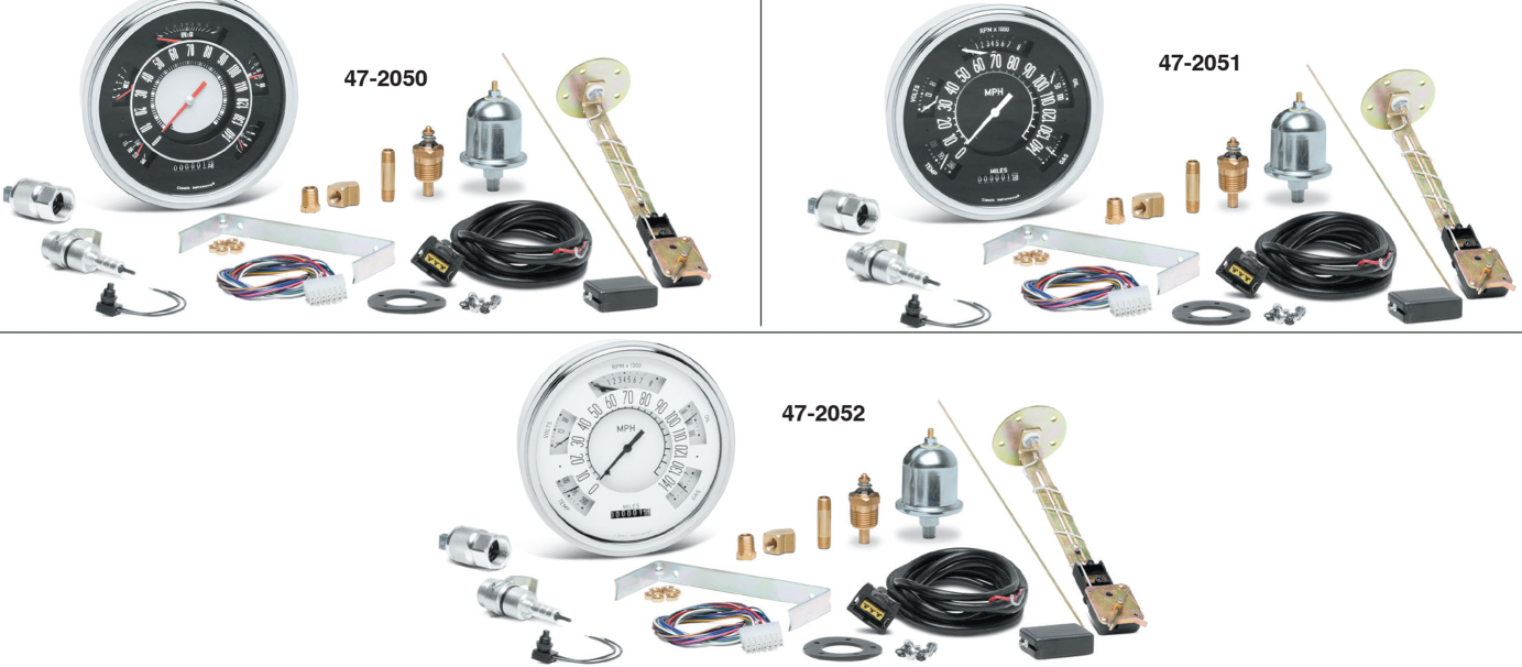 Classic Instruments Gauge Clusters for 1961-66 Ford F100, F250 & F350 ...