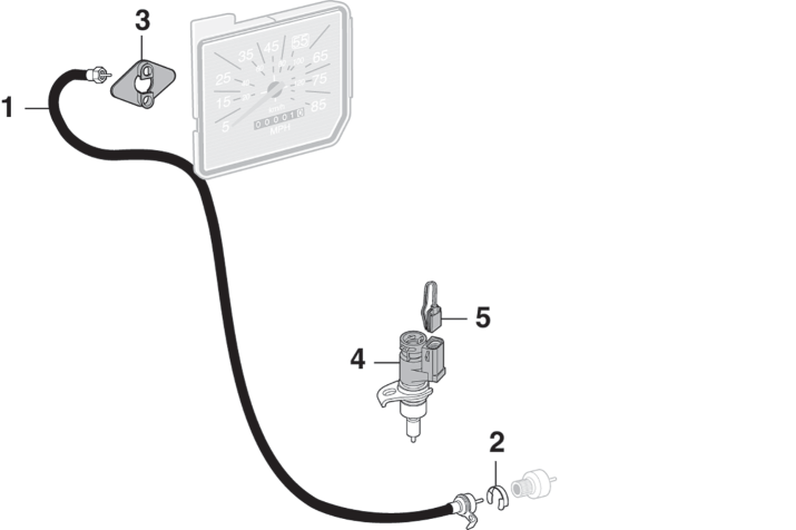 1980-96 Ford Truck Speedometer Cables & Sensors | F100–F350, Bronco ...