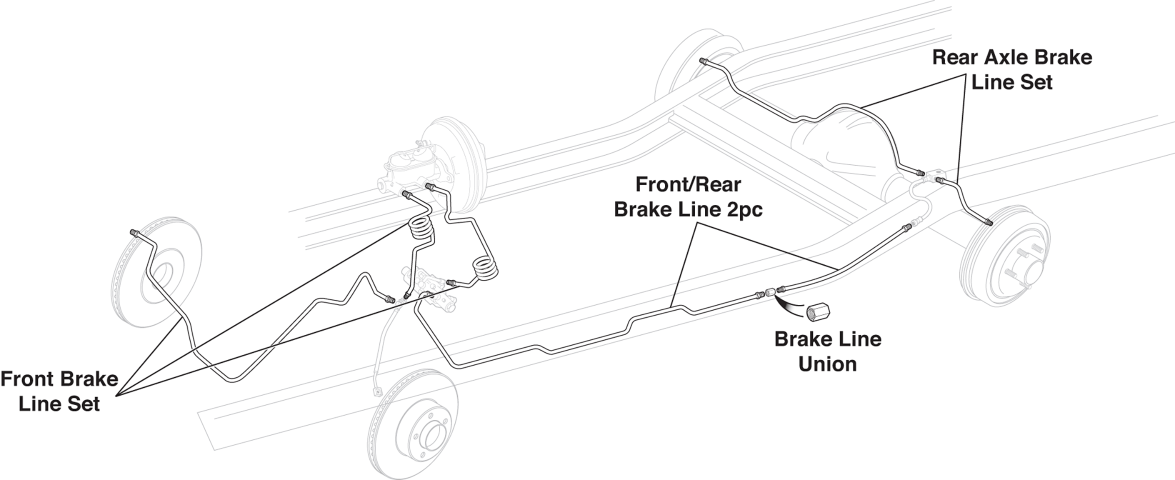 2000 Ford F 150 Brake Line Diagram Vacuum Line Routing | Ford