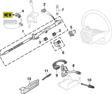 Shift Indicator Bracket - LMC Truck