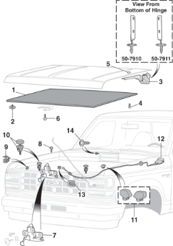 Hood Latch - LMC Truck