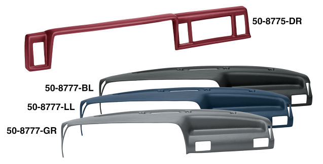 1983-94 Ranger & 1984-90 Bronco II Molded Plastic Dash Cover - LMC Truck