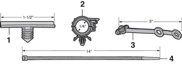 Wire Retainers - LMC Truck