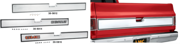 Brushed Aluminum Tailgate Band - LMC Truck