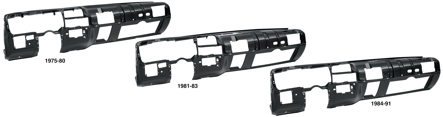 1975-91 Chevy GMC Suburban & Blazer Dash Panel Assembly - LMC Truck