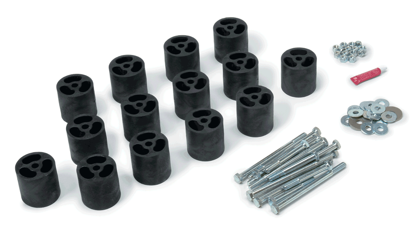 3" Body Lift Kit … Makes Room for Larger Tires - LMC Truck