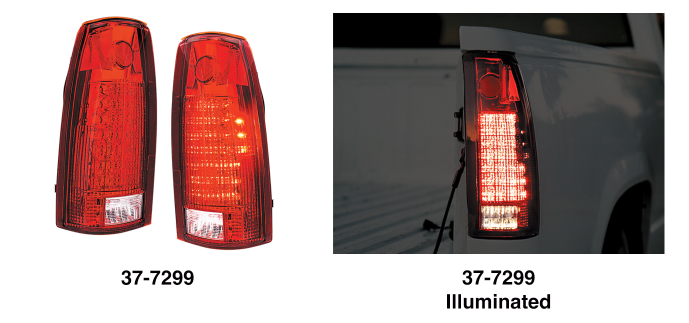 LED Tail Light Set - LMC Truck
