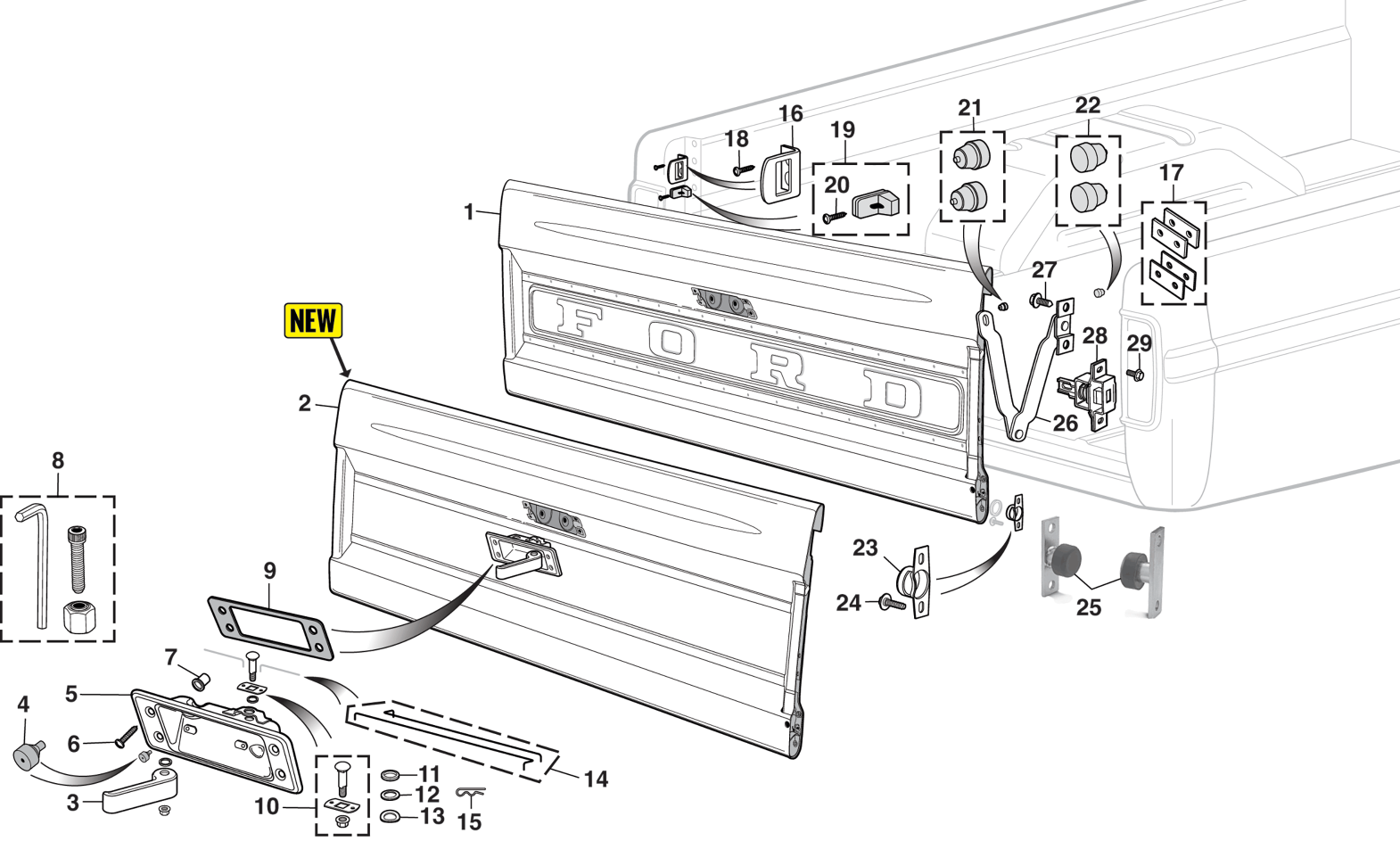 1964 Ford Truck Parts